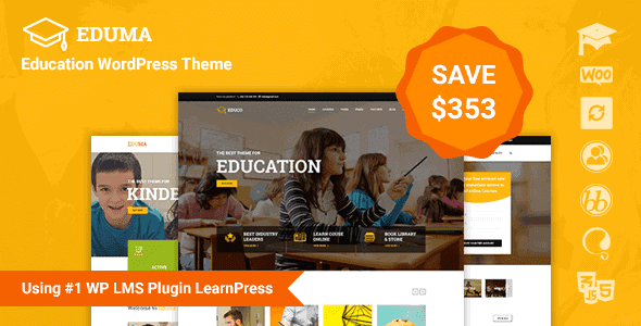 Eduma 5.7.8 Education Wordpress Theme