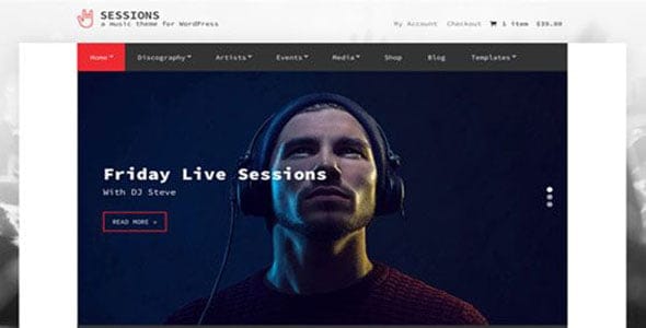Sessions 1.12.10 Cssigniter Wordpress Theme