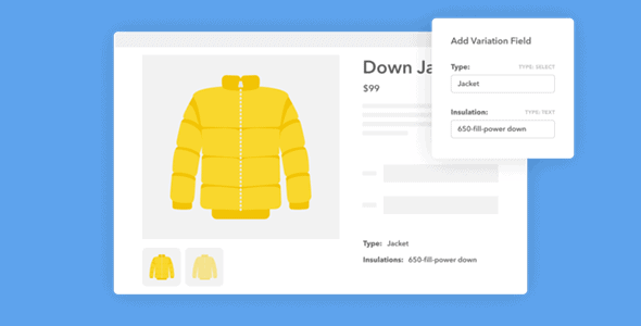 Woocommerce Custom Fields For Variations By Iconic 1 8 0