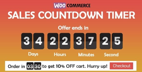 Sales Countdown Timer 1 1 6 For Woocommerce And Wordpress Checkout